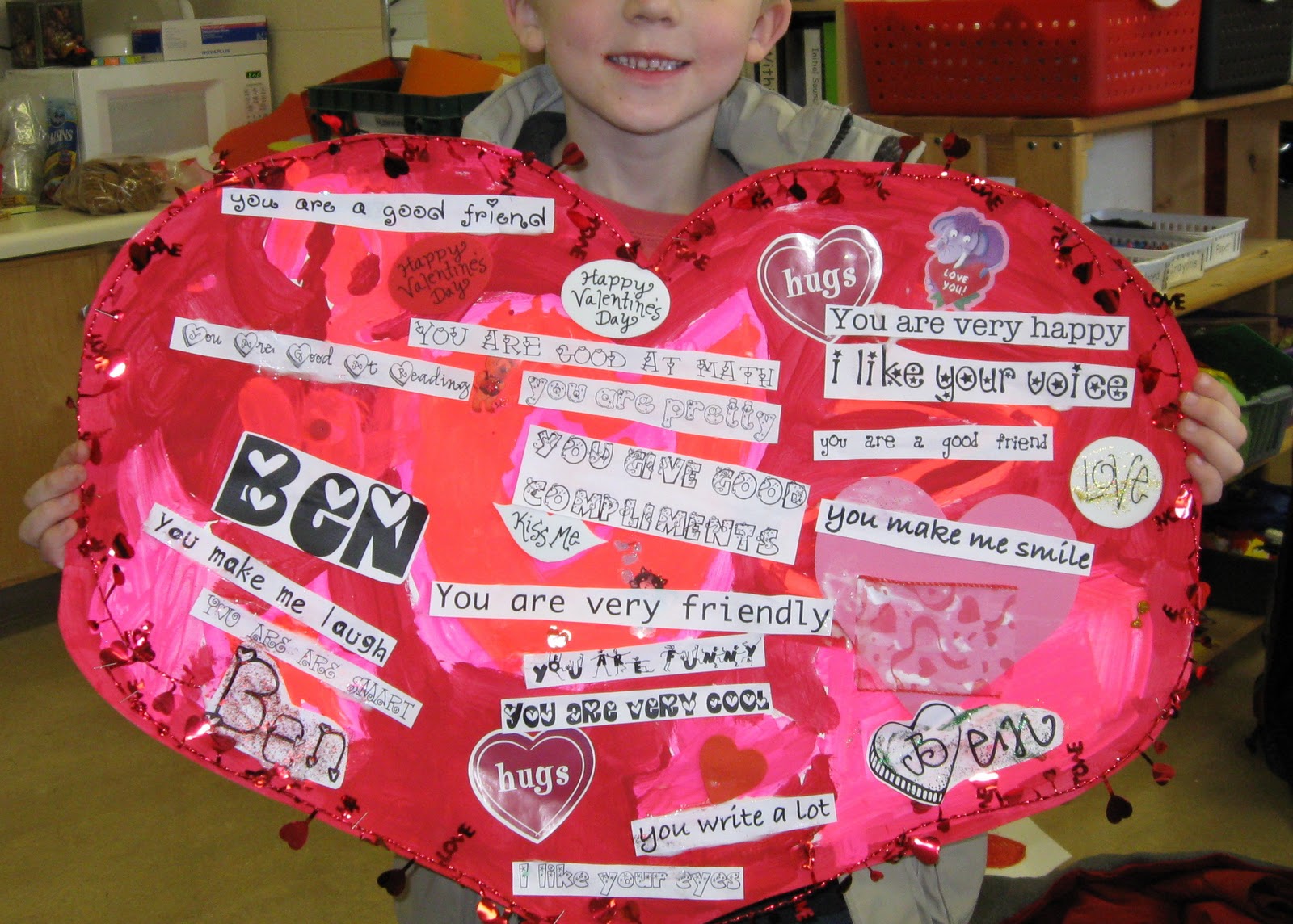 1st Grade Learning Stars: Valentines Hearts