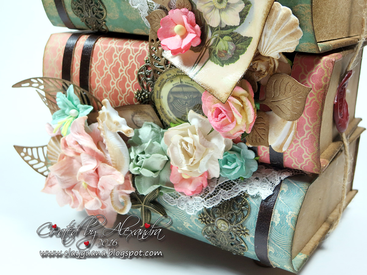 *ClayGuana: Stacked Book Drawers - Project and Tutorial