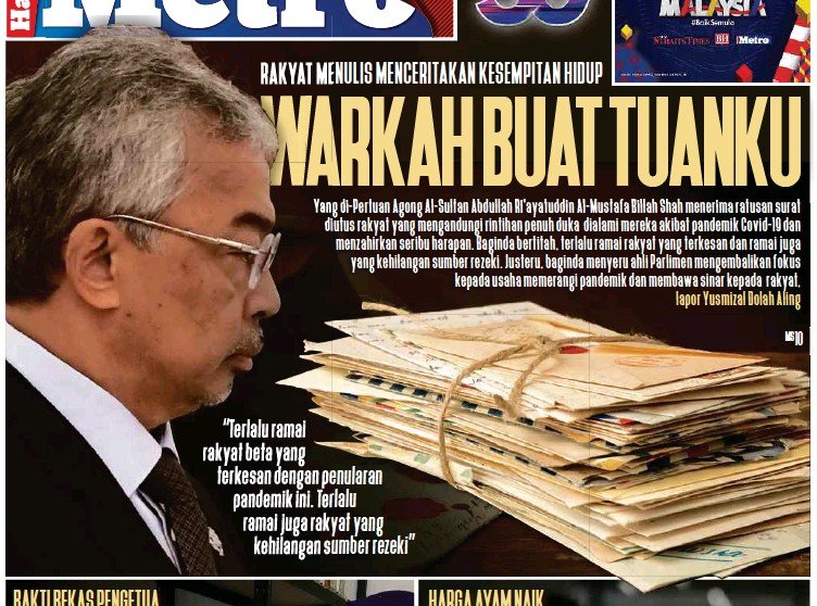 Format Menulis Surat Kepada Yang Di-Pertuan Agong