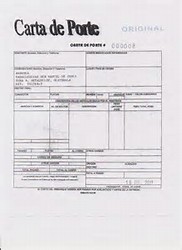 TEMA 8 - L'expedició i el transport de mercaderies: 5.5 CARTA DE PORTE