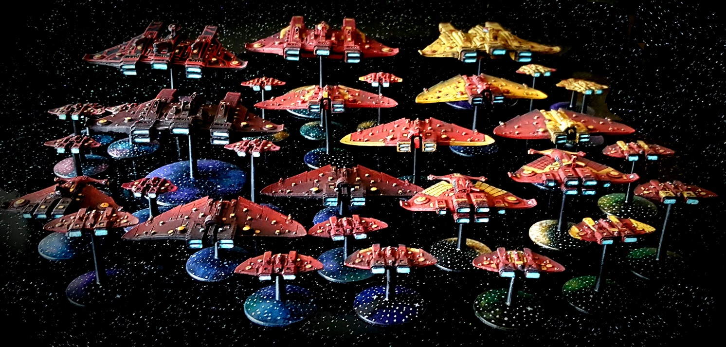 Kaiju Country: Battlefleet Gothic - Tau Kor'vattra Fleet & Alien ...