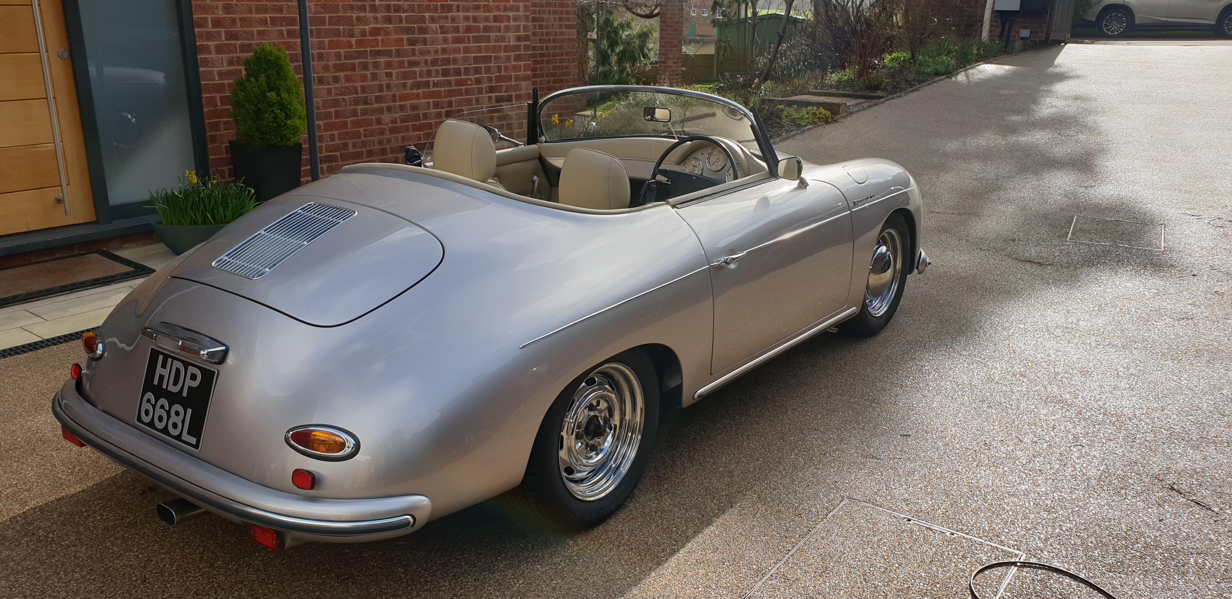 Chesil Porsche 356 Speedster Replica build project: 2021