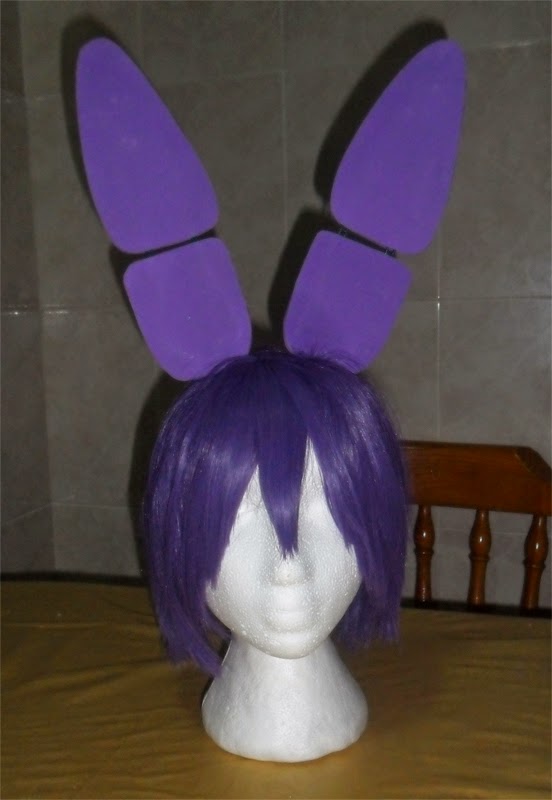 Lunnatory: Tutorial Orejas de Bonnie (Five Nights at Freddy's)