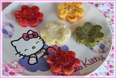 Tapiocas coloridas para fazer comida divertida - Inventando com a mamãe