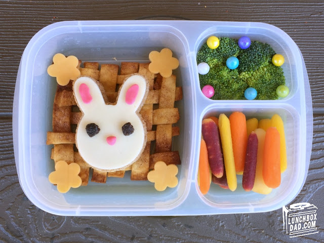 Lunchbox Dad: How to Make an Easter Bunny Basket Lunch