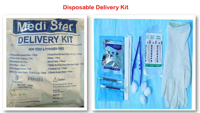 The Family physician : Disposable delivery kit