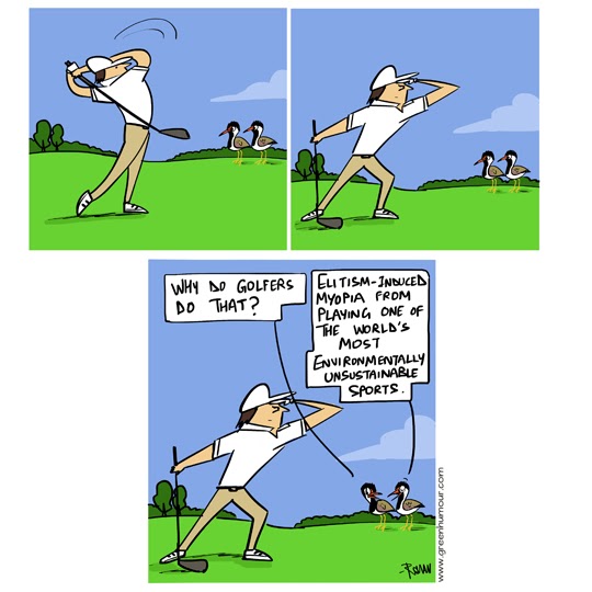 Green Humour: Golf and Sustainability