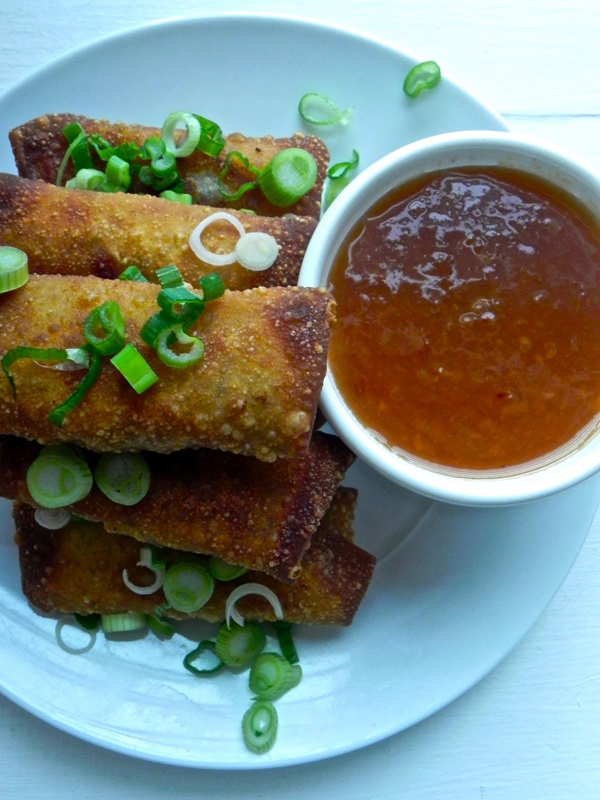 The Rosiest Cheeks: Beef Spring Rolls