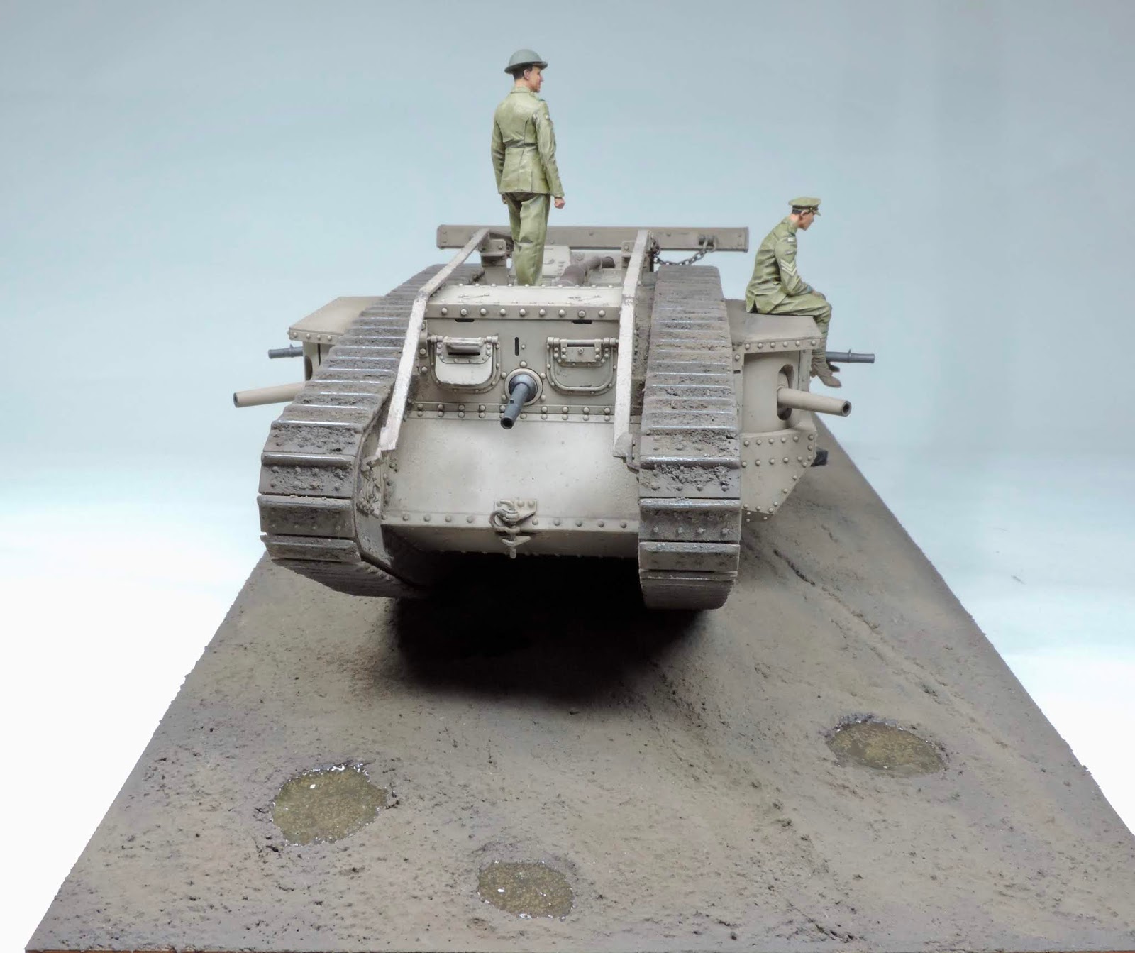 Pete's Model World : Tamiya Male Tank Finished