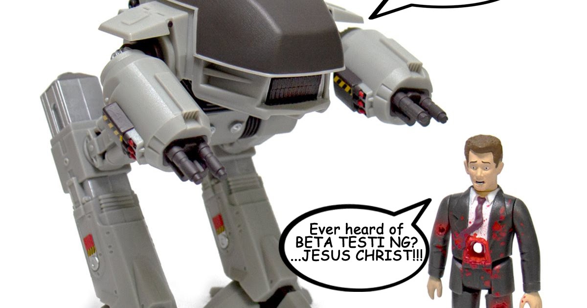 RoboCop ReAction ED-209 & Mr. Kinney Figure Two-Pack figure preorder by ...