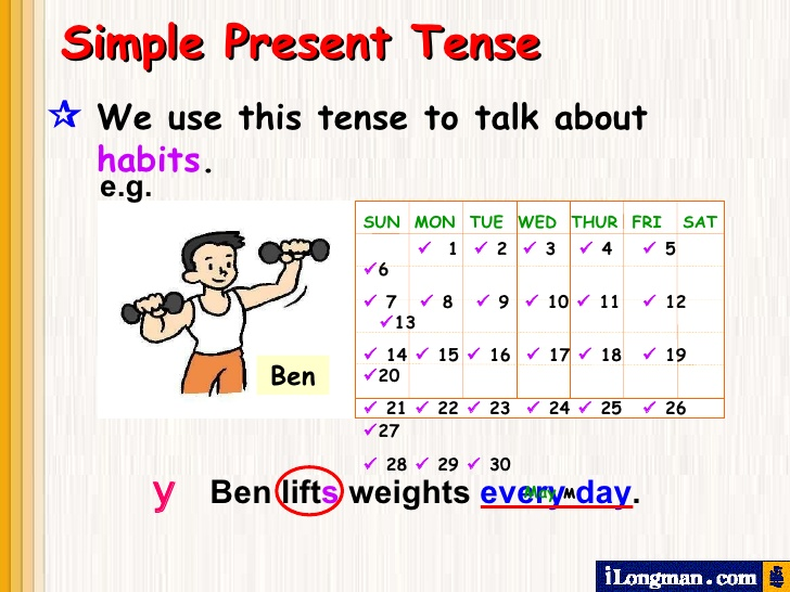 SIMPLE PRESENT: IMÁGENES