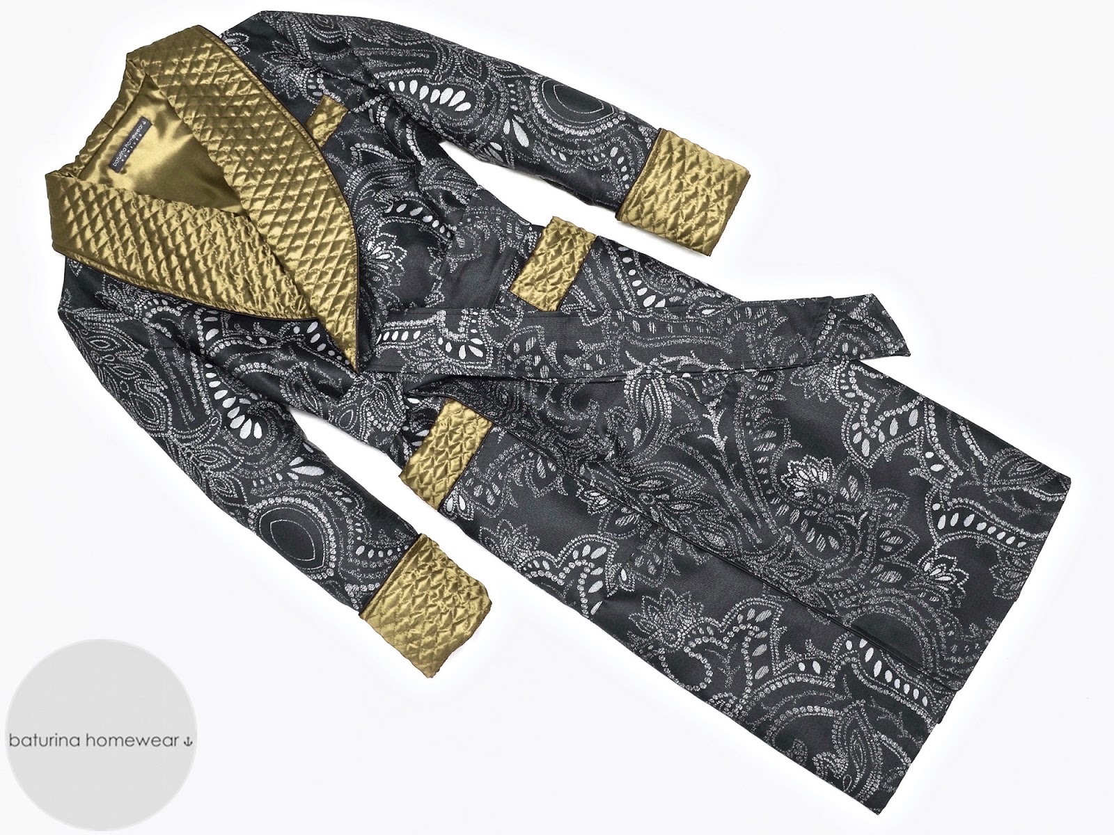 Men's Luxury Dressing Gowns - Vintage Lounge Robes