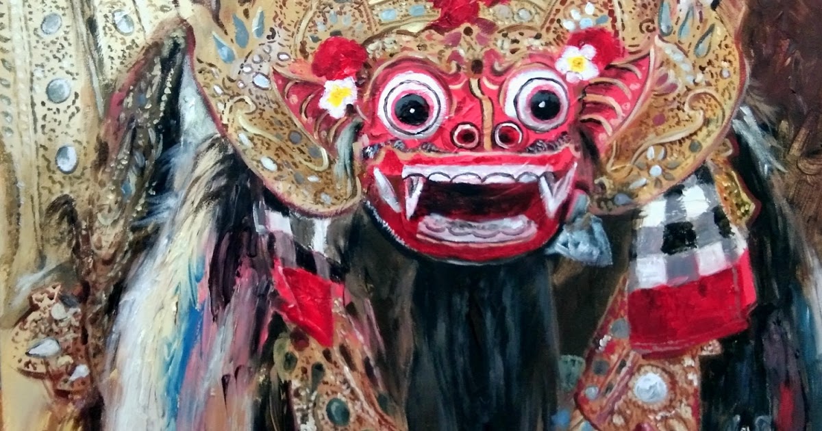 Dunia Lukisan JAVADESINDO Art Gallery: >> LUKISAN BARONG BALI UNTUK WARISAN GENERASI KE GENERASI