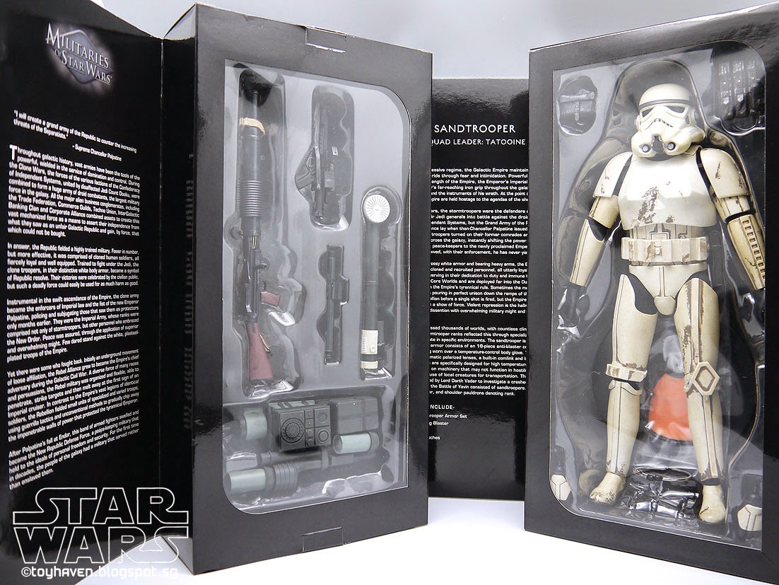 toyhaven: Review Sideshow Collectibles Star Wars 1/6 scale Sandtrooper ...