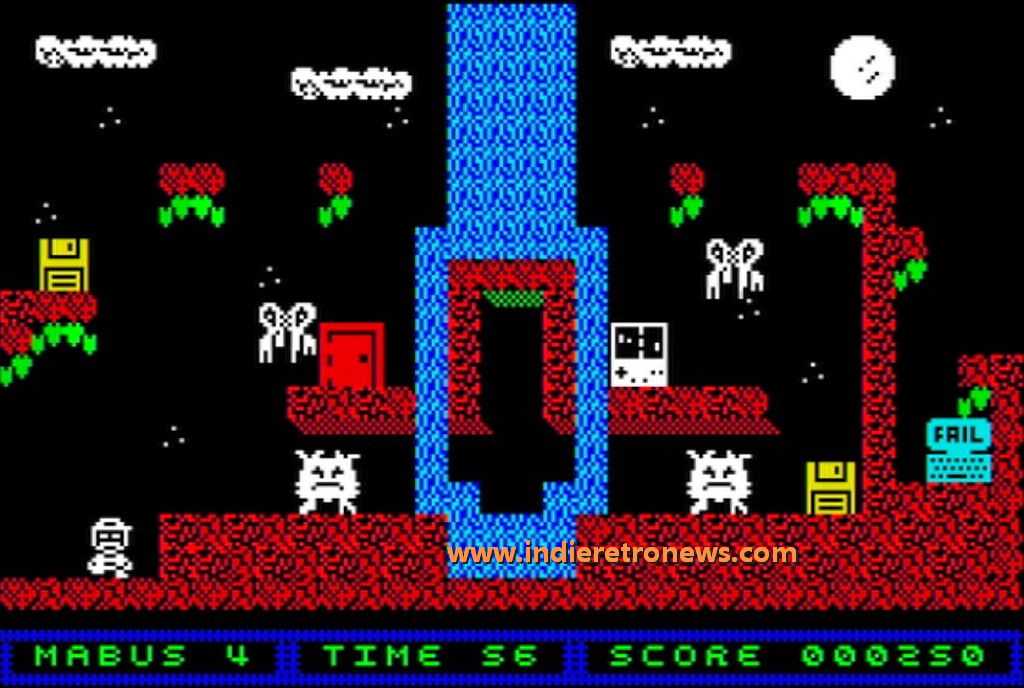 Indie Retro News: MABUS MANIA - A challenging ZX Spectrum platformer ...