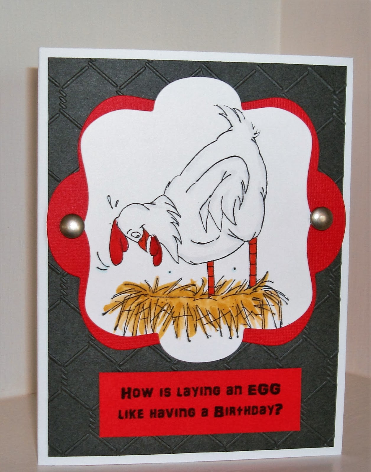 Kelly Creates: Over the Hill Birthday Card