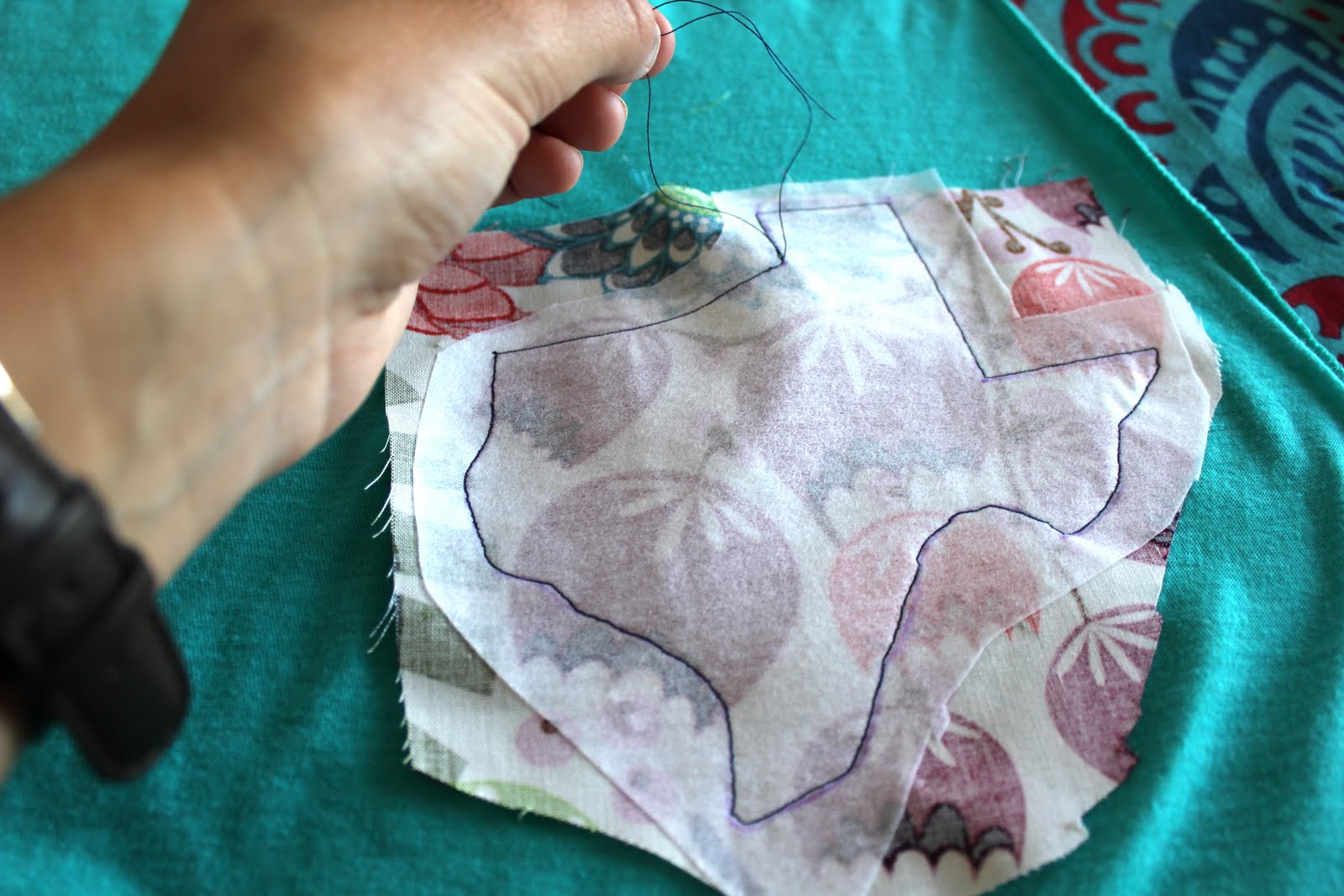 Reverse Applique: a tutorial | Sweet Verbena