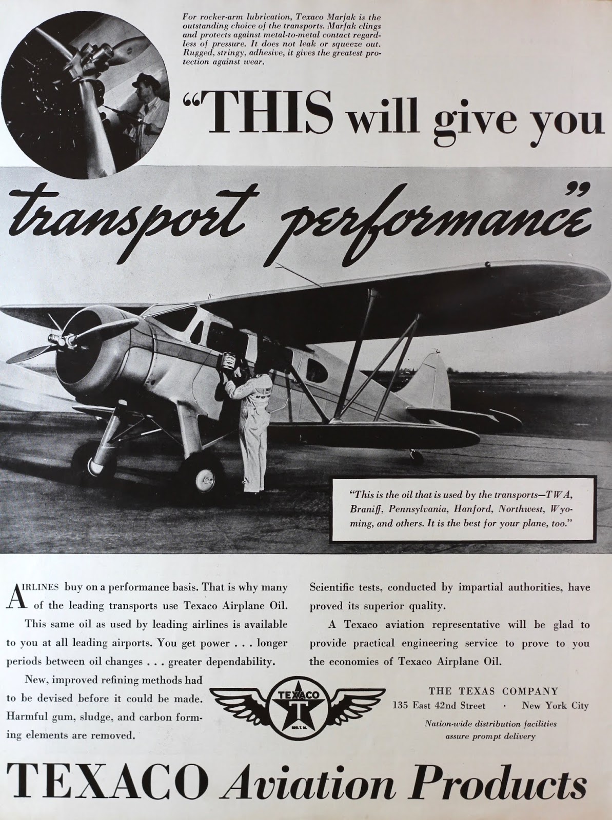 Another Time: TEXACO ad featuring Waco Cabin