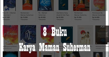 8 Buku Karya Maman Suherman di Play Store | Mugniar | Mamak Blogger Makassar