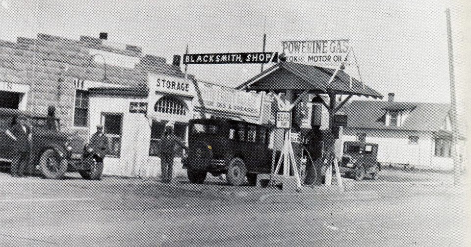 Colfax Avenue: White Front Garage and Blacksmith Shop