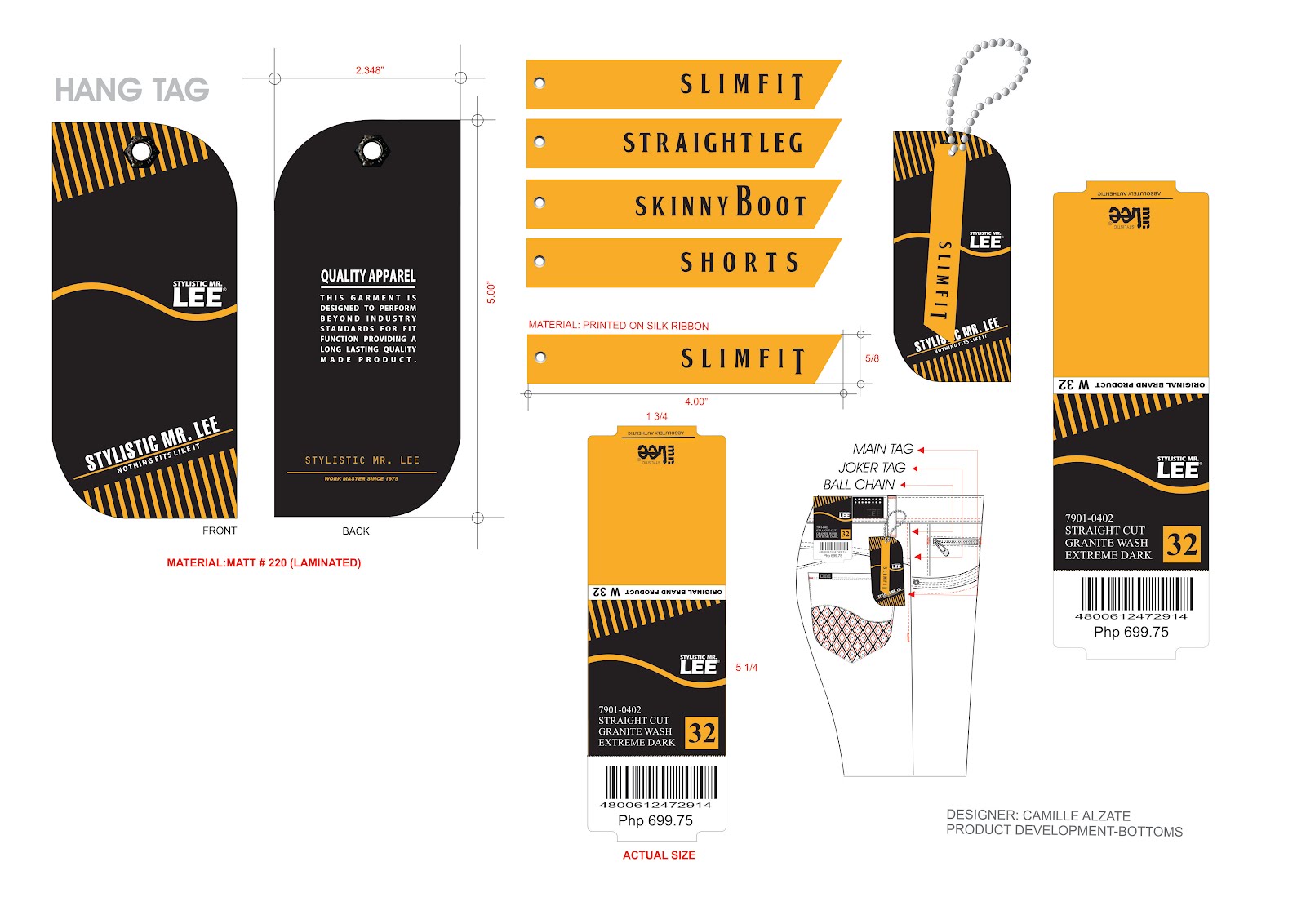 underneathMYglasses: HANGTAG LABELS DESIGN