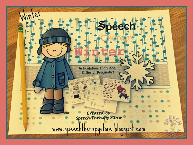 Speech Therapy: Brrrr! Winter is Here :)