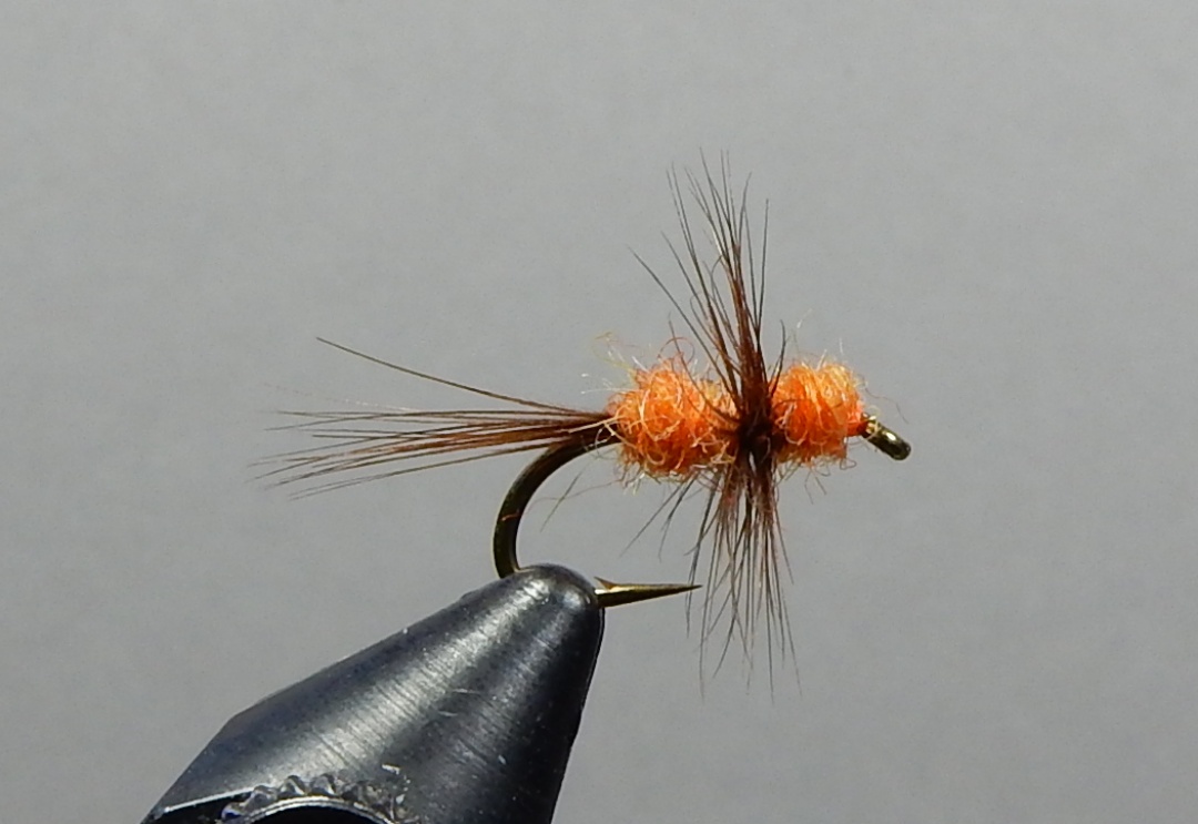 Flytying: New and Old: Orange Otter