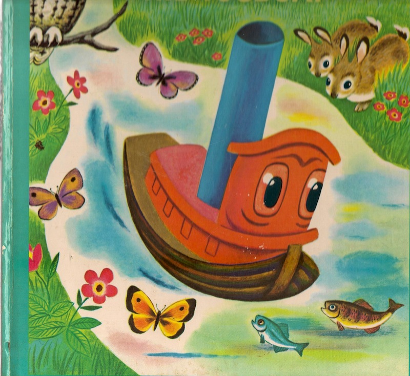 The Secret World of Hazel Catkins: Scuffy the Tugboat a Golden Book