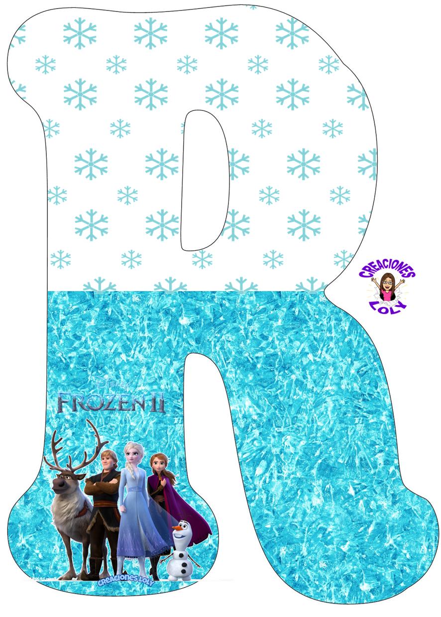 Creaciones Loly: Abecedario Frozen II