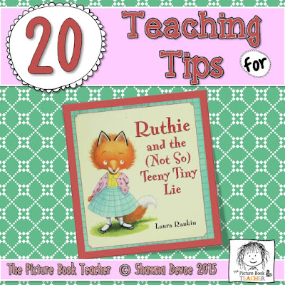 Ruthie and the (Not So) Teeny Tiny Lie by Laura Rankin Teaching Tips ...