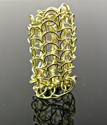 Cat's Wire: Wire knit, Viking knit and netting