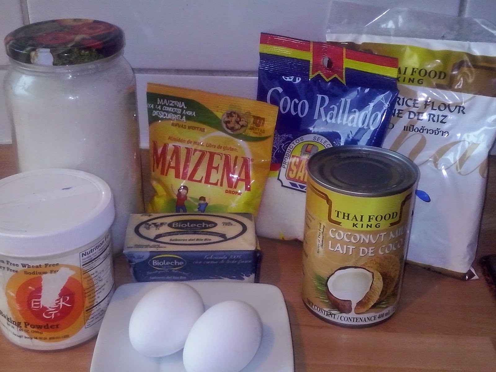 Yo Cocino Sin Gluten en Chile: Queque de Coco sin gluten