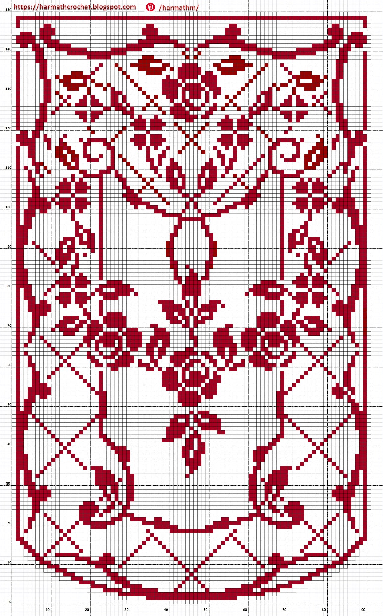Filet - Crochet Patterns: Filet - crochet lace 433