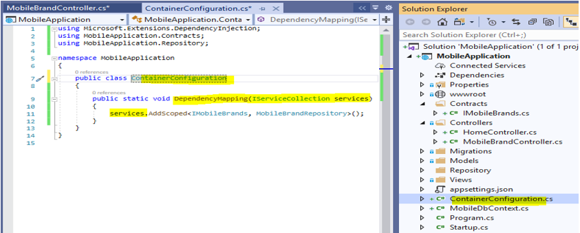 .Net Blog by Asif: Part 21: Dependency injection with Repository pattern