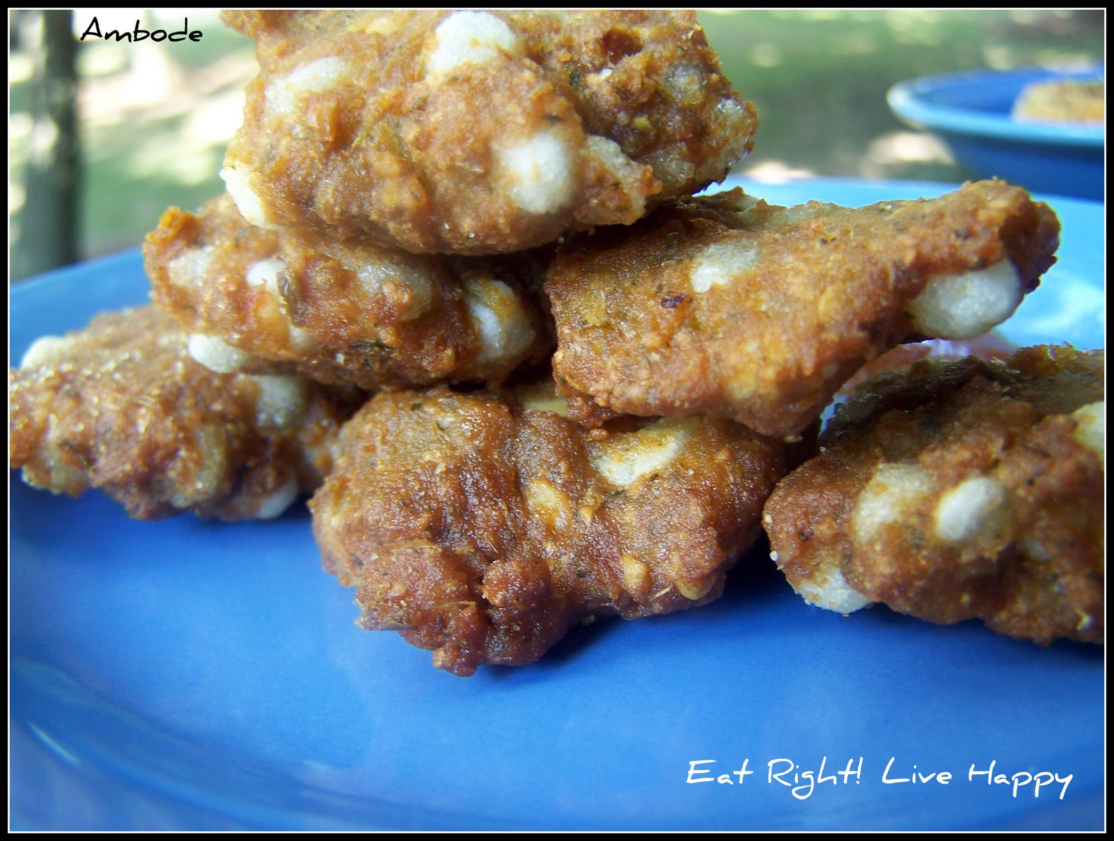 Eat Right! Live Happy: Sabudana: Sabakki ambode : Spicy tapioca deep ...