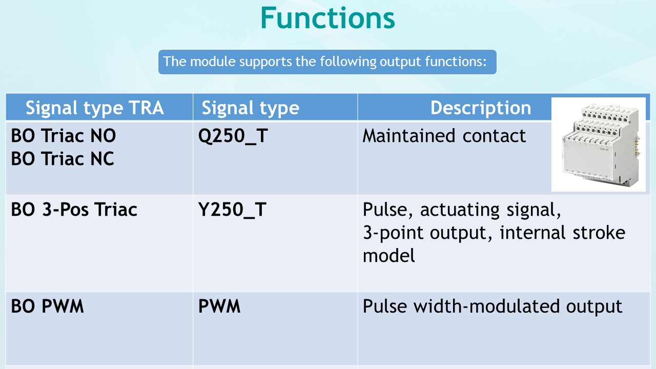 Siemens Triac module