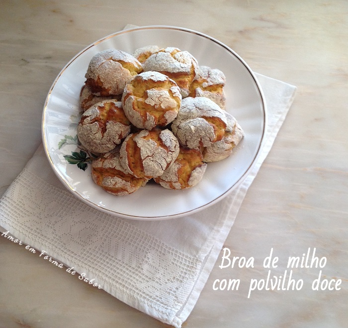 Broa de milho com polvilho doce