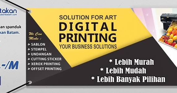 Percetakan Batam dan Advertising Batam: CETAK BANNER DI BATAM, BATU AJI ...
