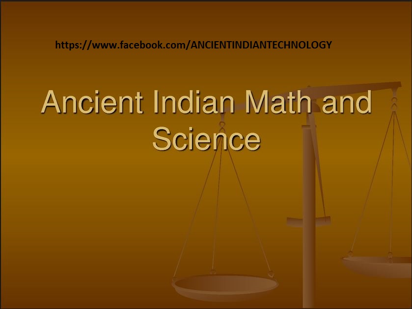 Ancient Indian Science And Technology