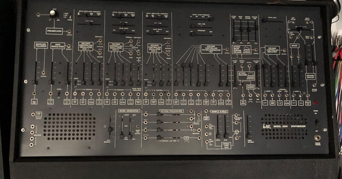 MATRIXSYNTH: ARP 2600 + keyboard 3620 about 1973 grey