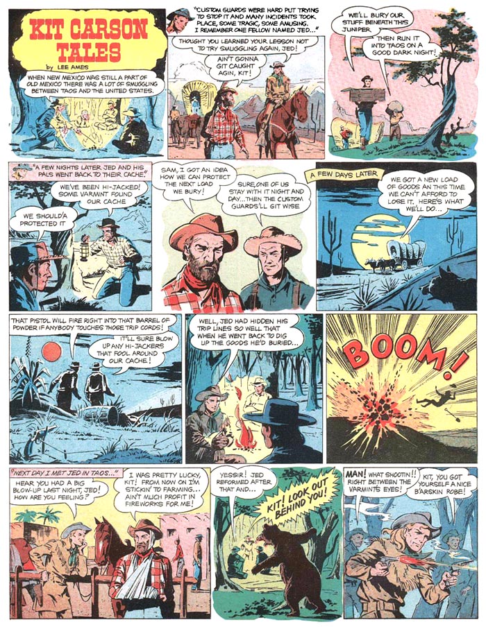 Professor H's Wayback Machine: KIT CARSON Tales, 1953