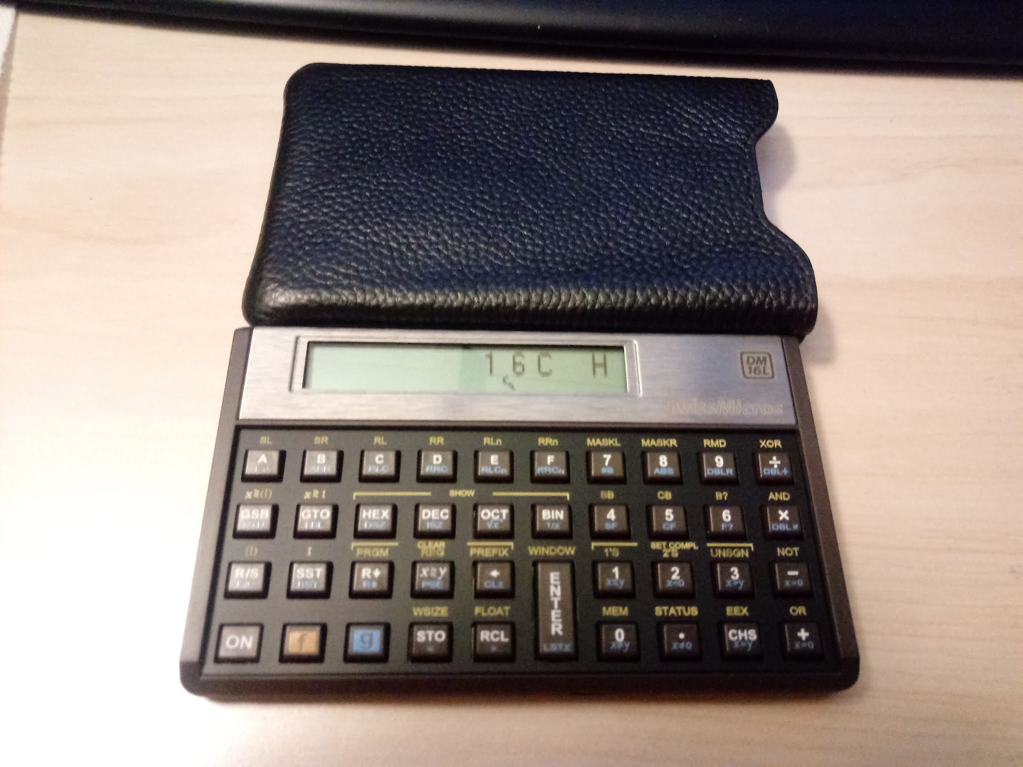 Eddie's Math and Calculator Blog: Review: Swiss Micros DM16L