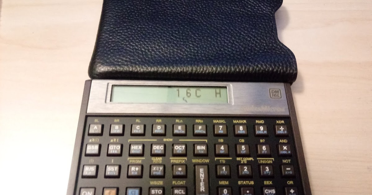 Eddie's Math and Calculator Blog: Review: Swiss Micros DM16L