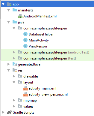 Unit - 5 CRUD Operations using SQLiteOpenHelper Class