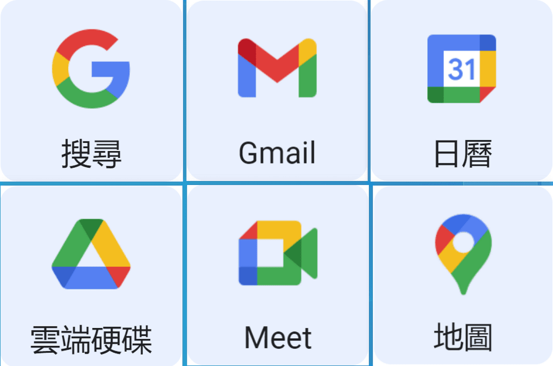 讓 Google 旗下服務的分頁標籤恢復舊版圖示，Restore old Google icons 擴充功能