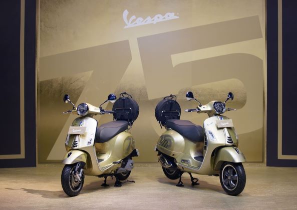 Vespa 75th Anniversary Limited Edition Luncurkan Model Vespa Primavera ...
