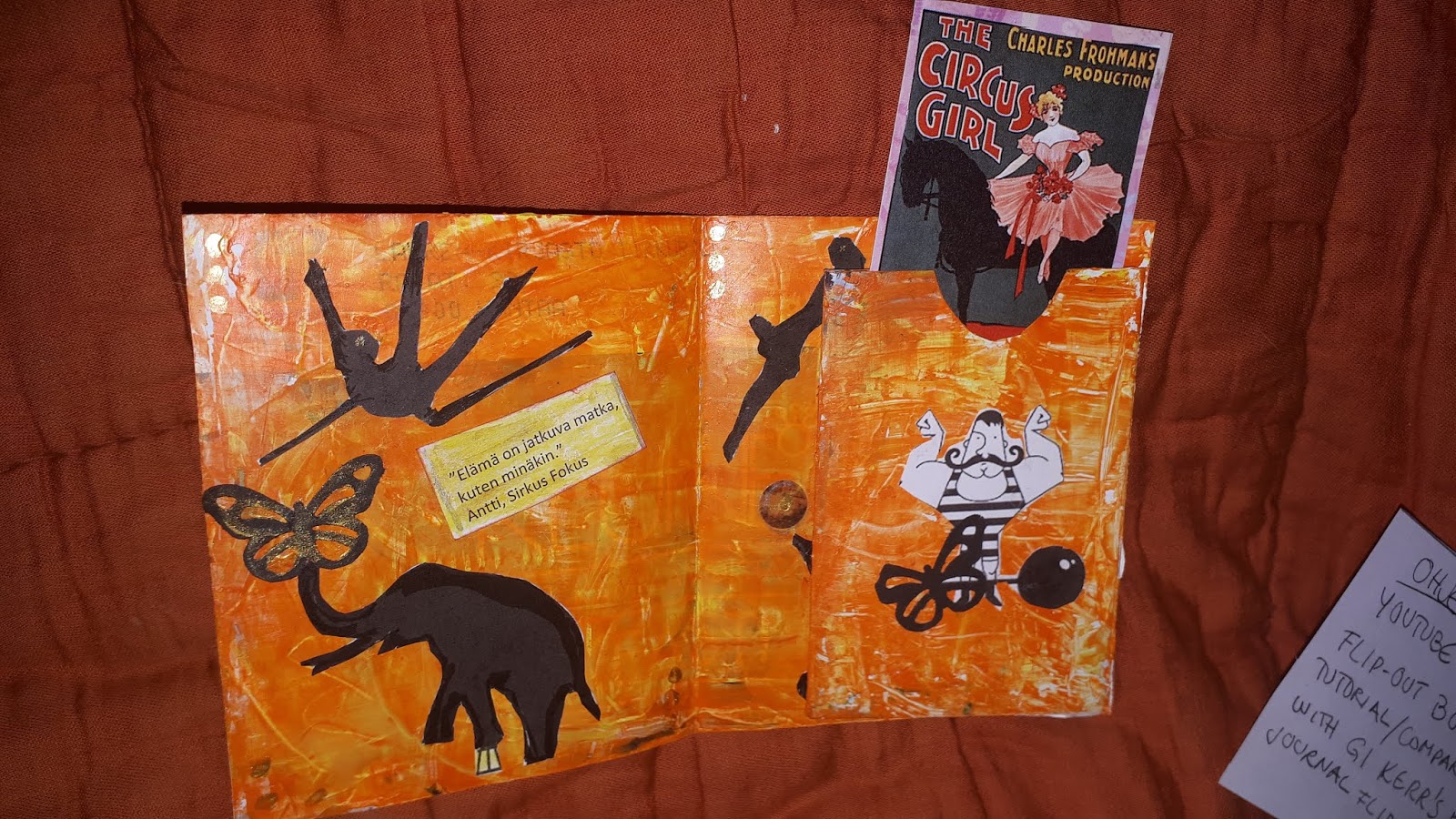 Inspiration: Joulukalenteri Luukku 19: Moodboard ja Flip-out booklet