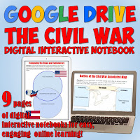Students of History: Digital Interactive Notebooks With Google Drive