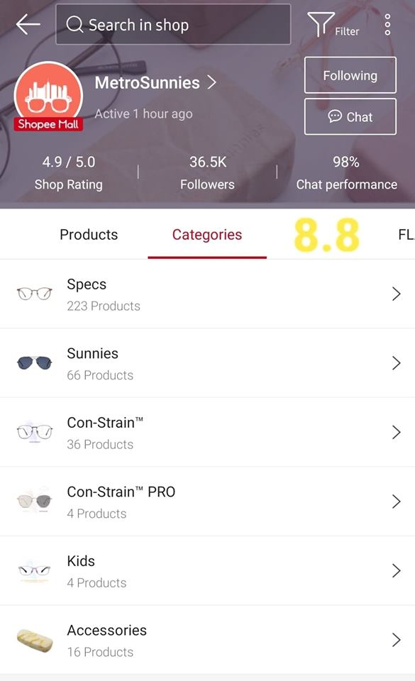 Shopee Sale Alert featuring Metro Sunnies | Aci Girl