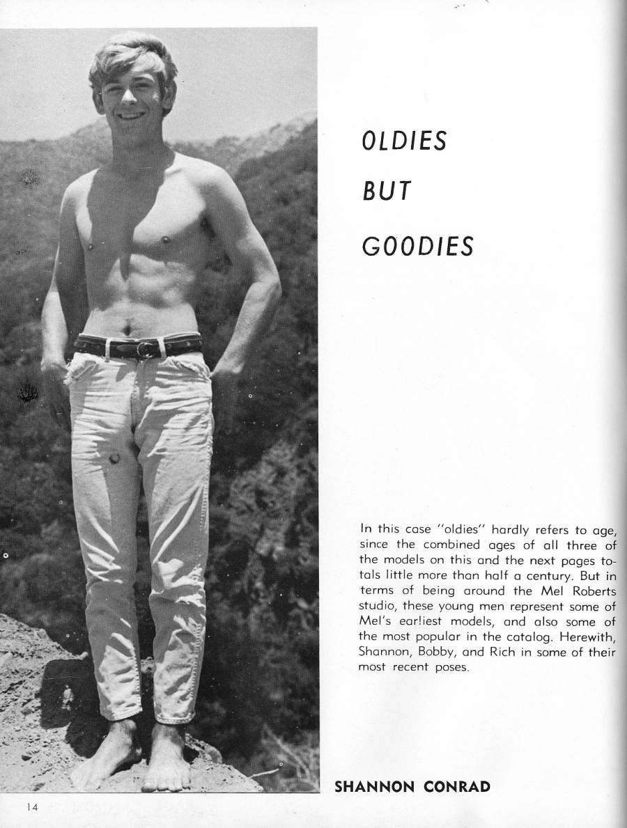 MALE MODELS FROM THE PAST: SHANNON CONRAD (Mel Roberts Model) part 1